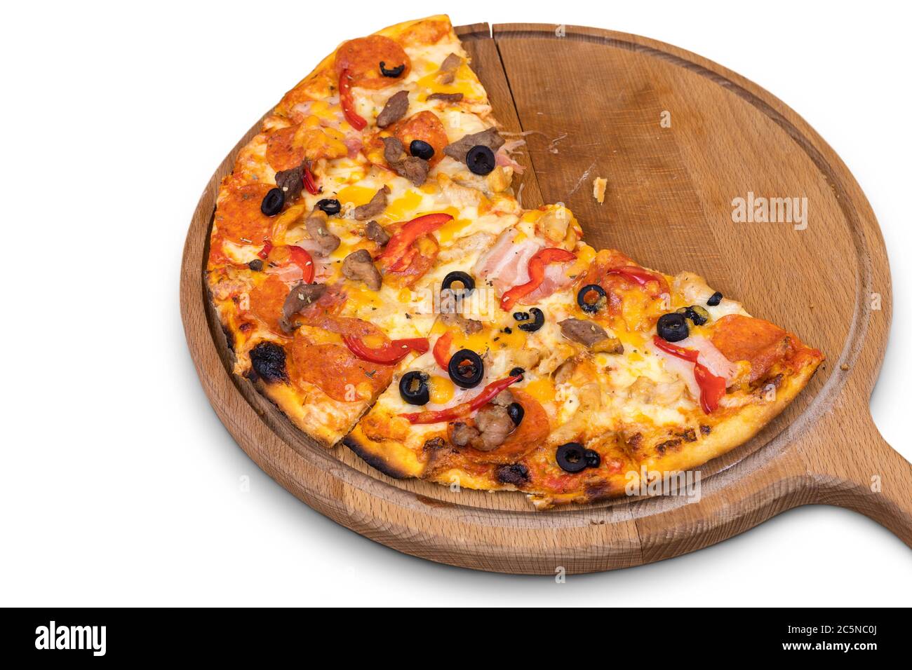 Pizza part hi-res stock photography and images - Alamy