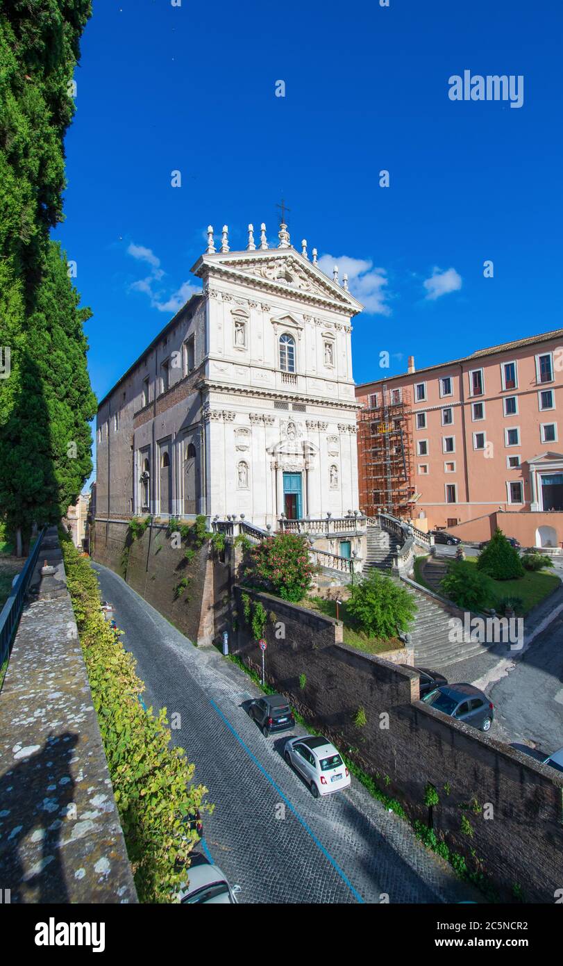 Santi domenico e sisto rome hi-res stock photography and images - Alamy