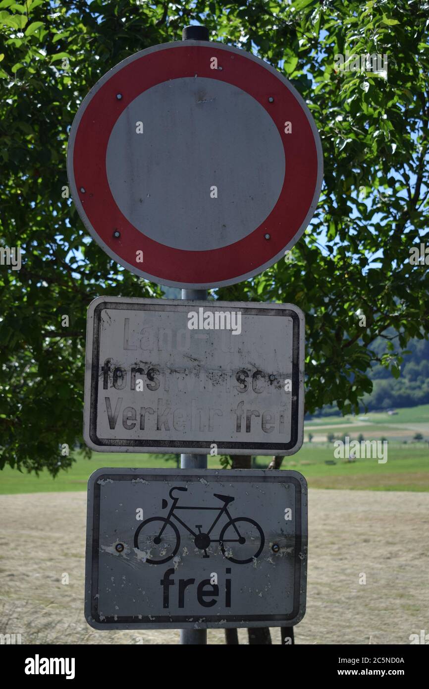 almost unreadable sign Stock Photo - Alamy