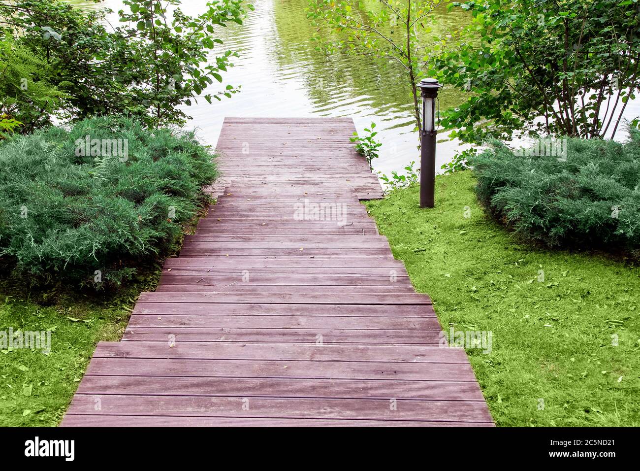 Wooden steps from pier water hi-res stock photography and images - Alamy