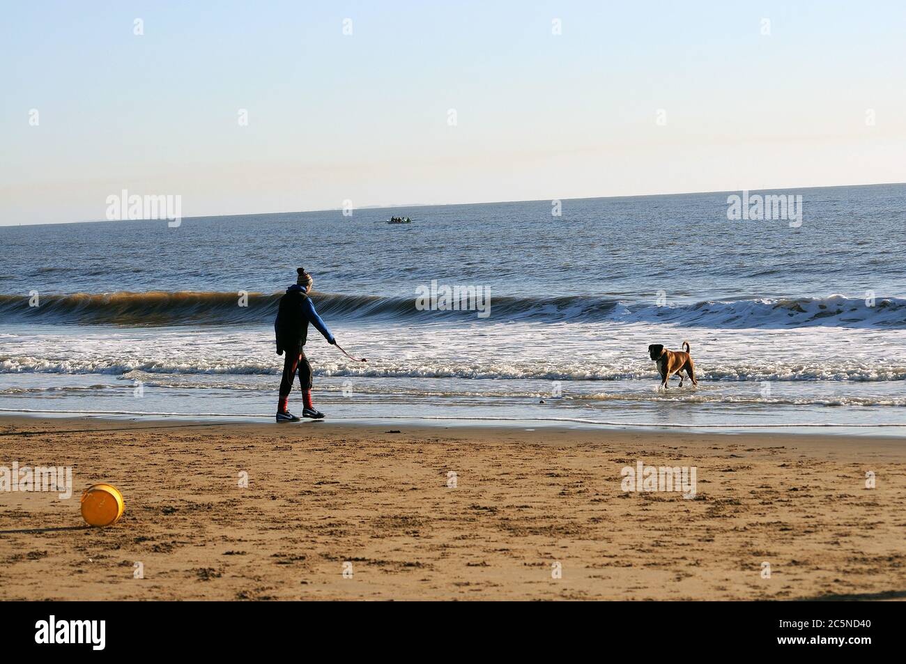Taken on the beach at Barry Island Stock Photo - Alamy