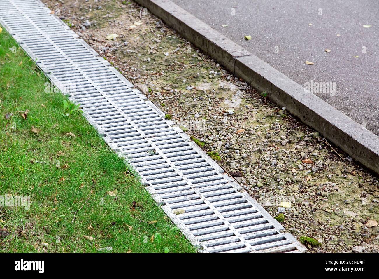 Metal drain cover side road hi-res stock photography and images - Alamy