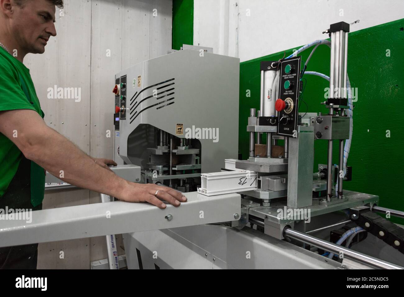Plastic factory worker hi-res stock photography and images - Alamy