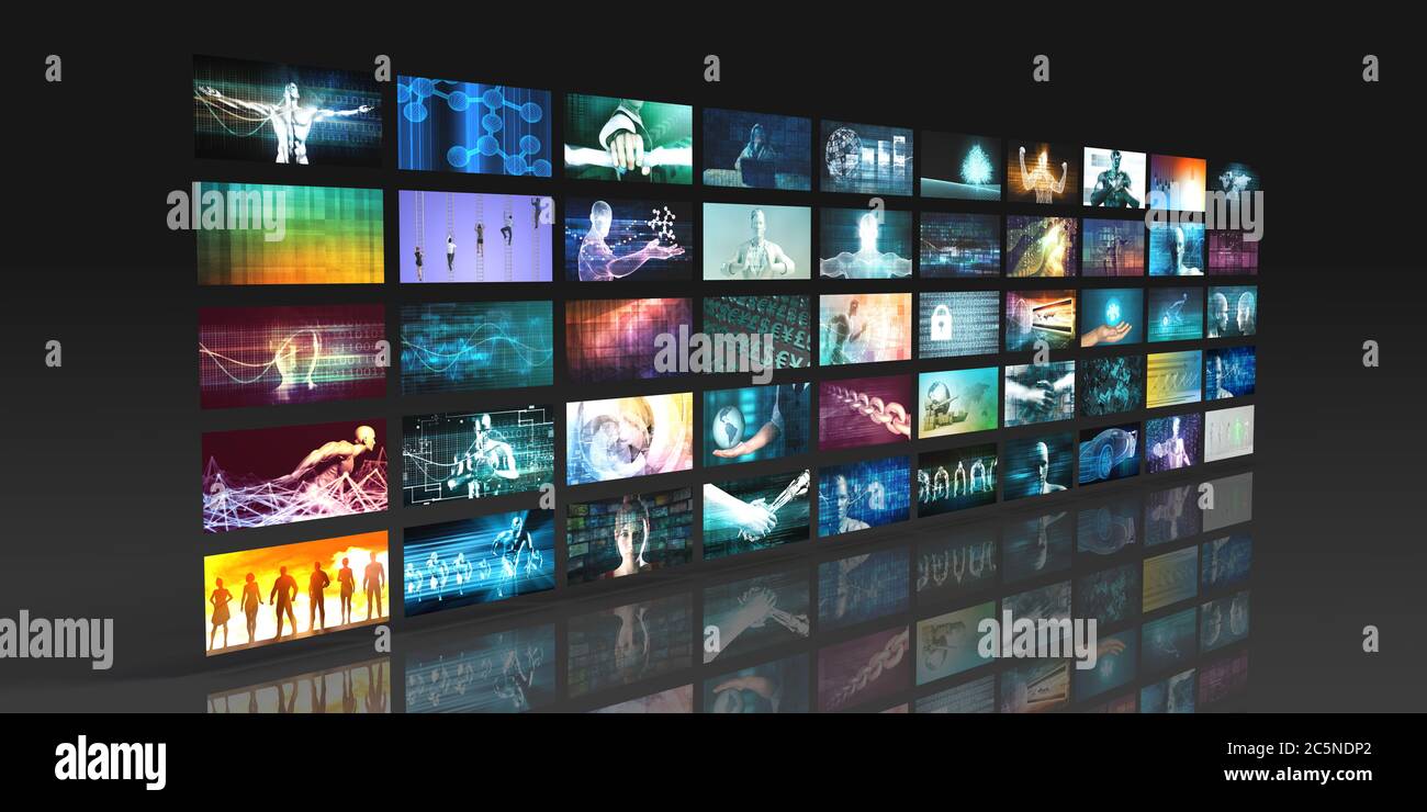Tv technology trends hi-res stock photography and images - Alamy