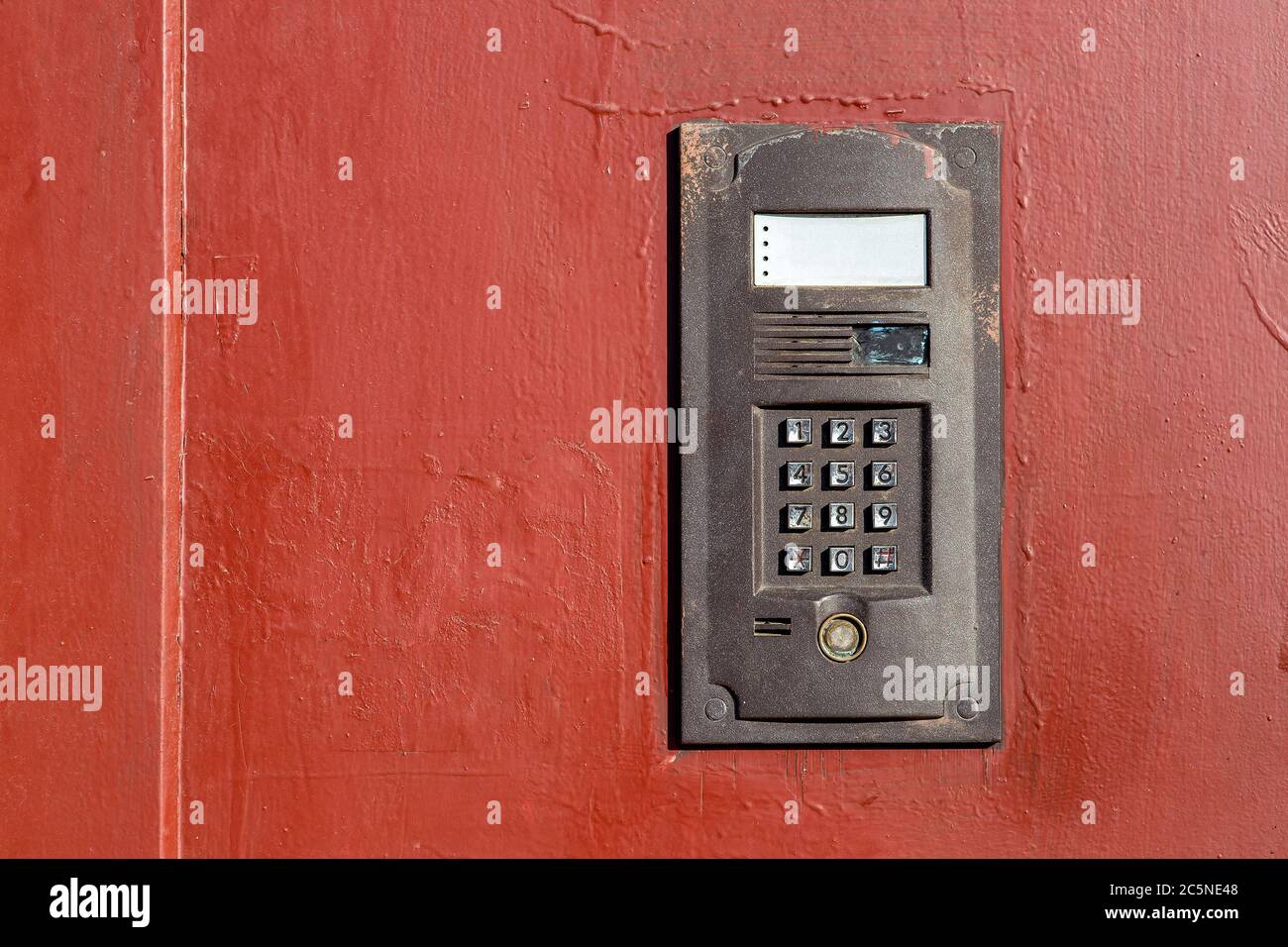 Old home security control panel hi-res stock photography and images - Alamy