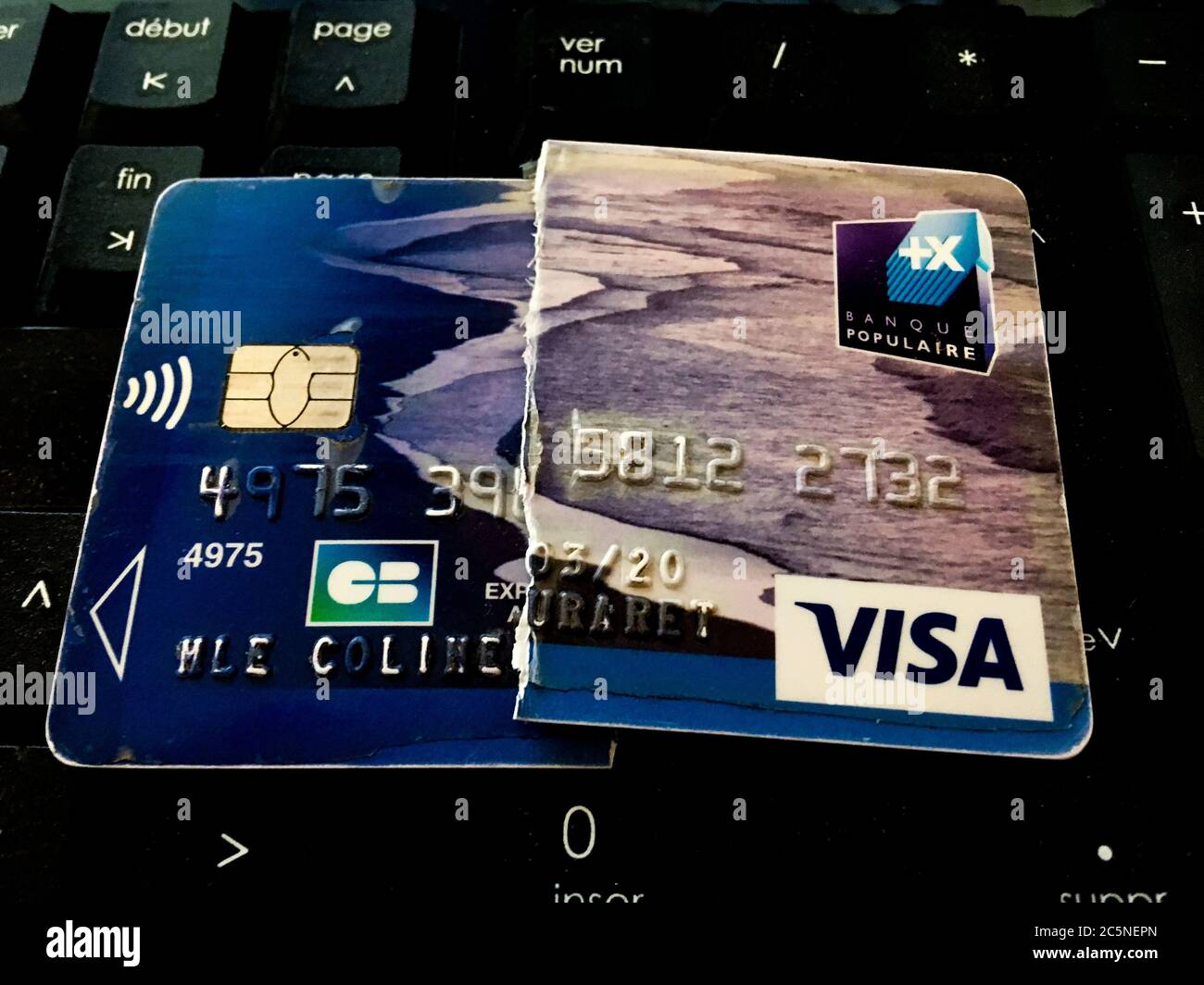 Carte visa hi-res stock photography and images - Alamy