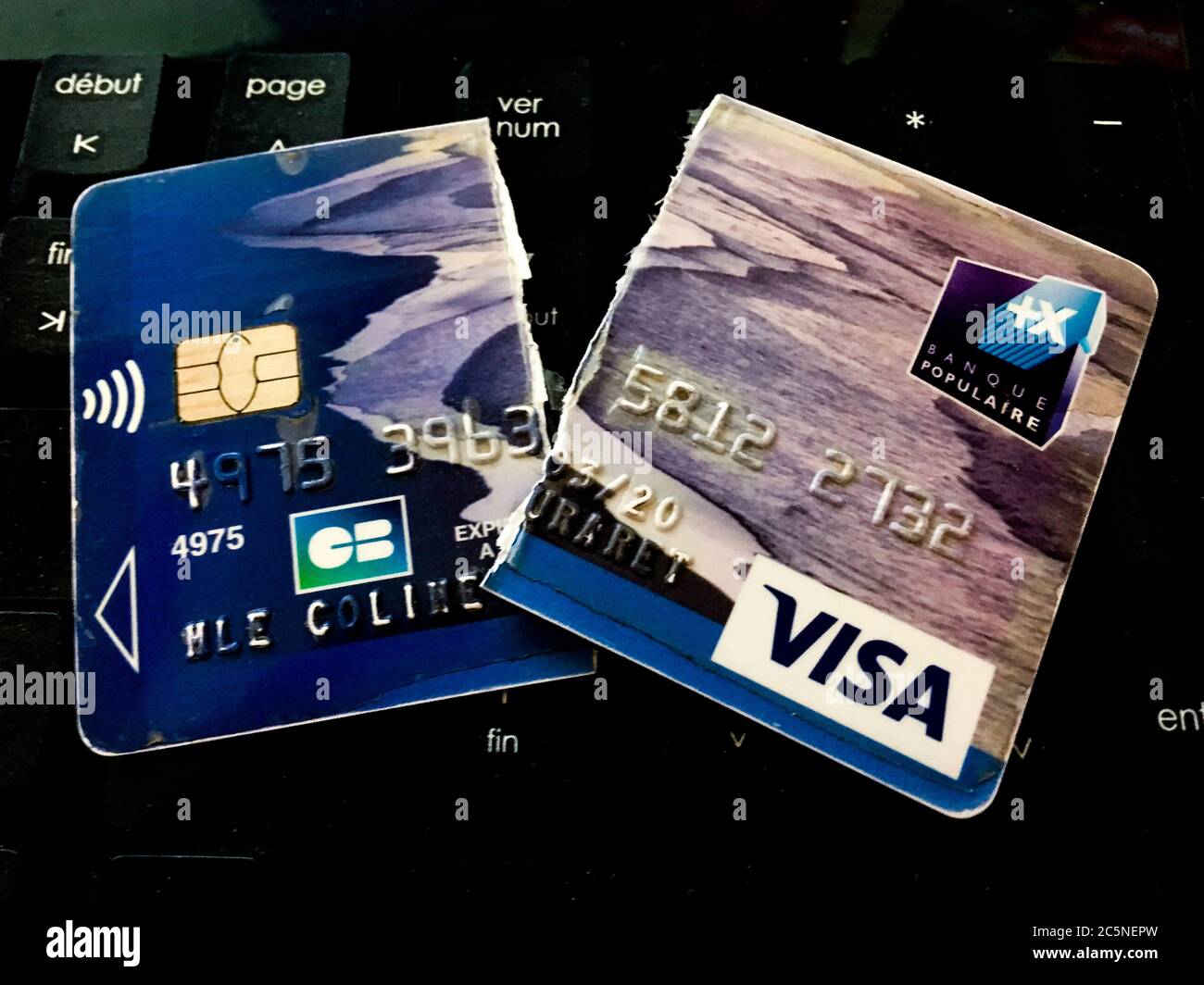 Carte visa hi-res stock photography and images - Alamy