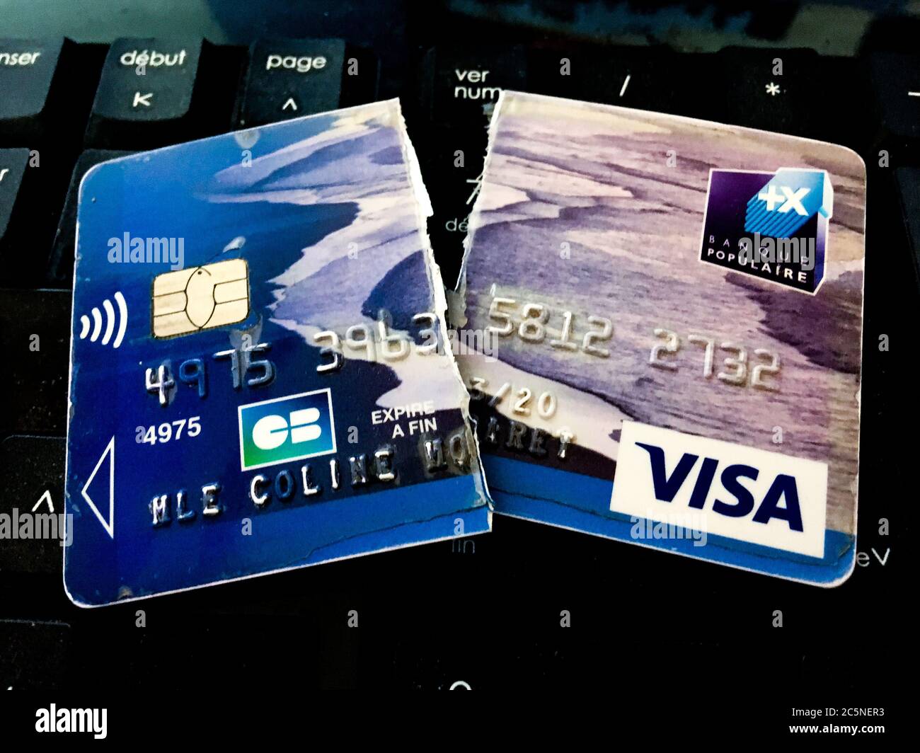 Carte visa hi-res stock photography and images - Alamy