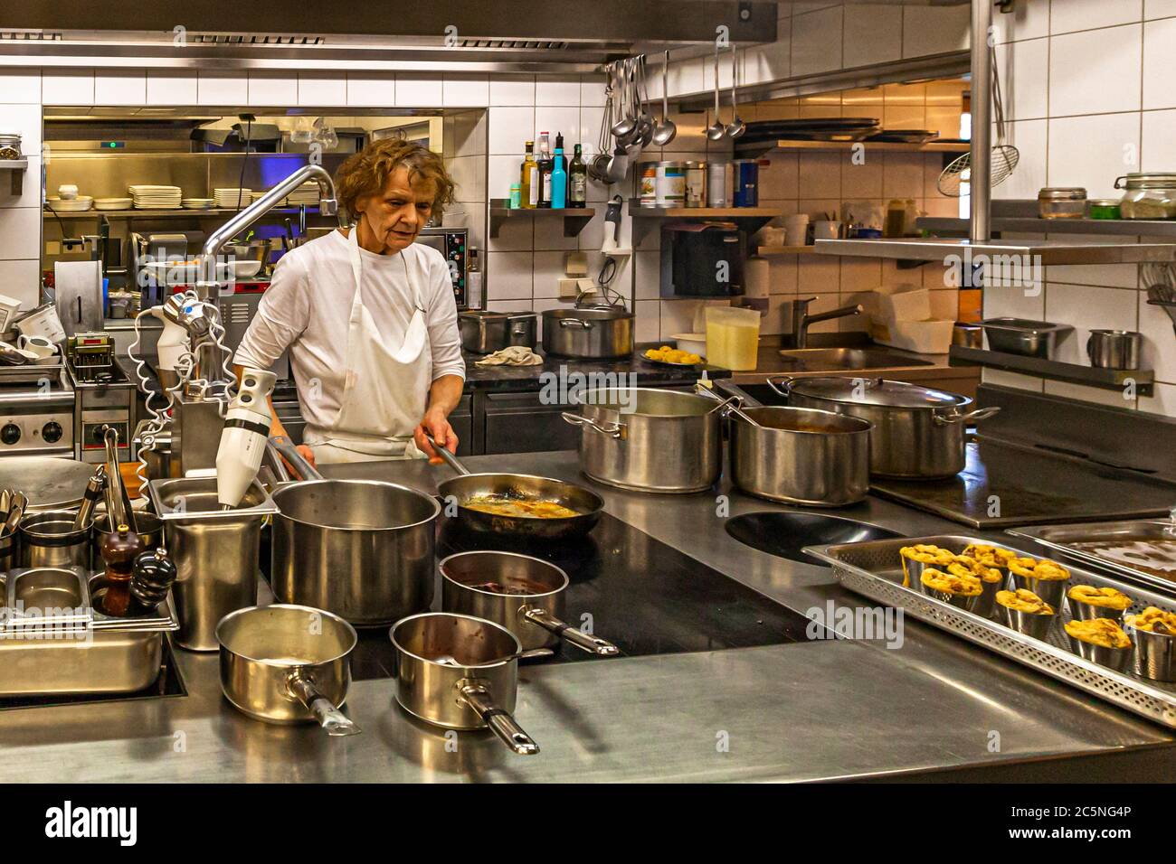 Chef Erna Metzler - who inspired the name of the Ernerle in Hittisau ...