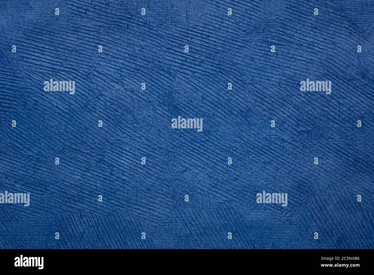 background and texture of blue handmade Huun paper created by artisans ...