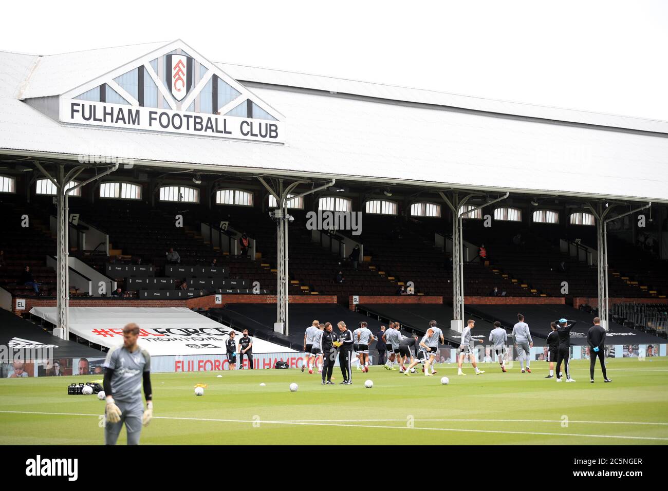 Craven Cottage home of Fulham Stock Photo - Alamy