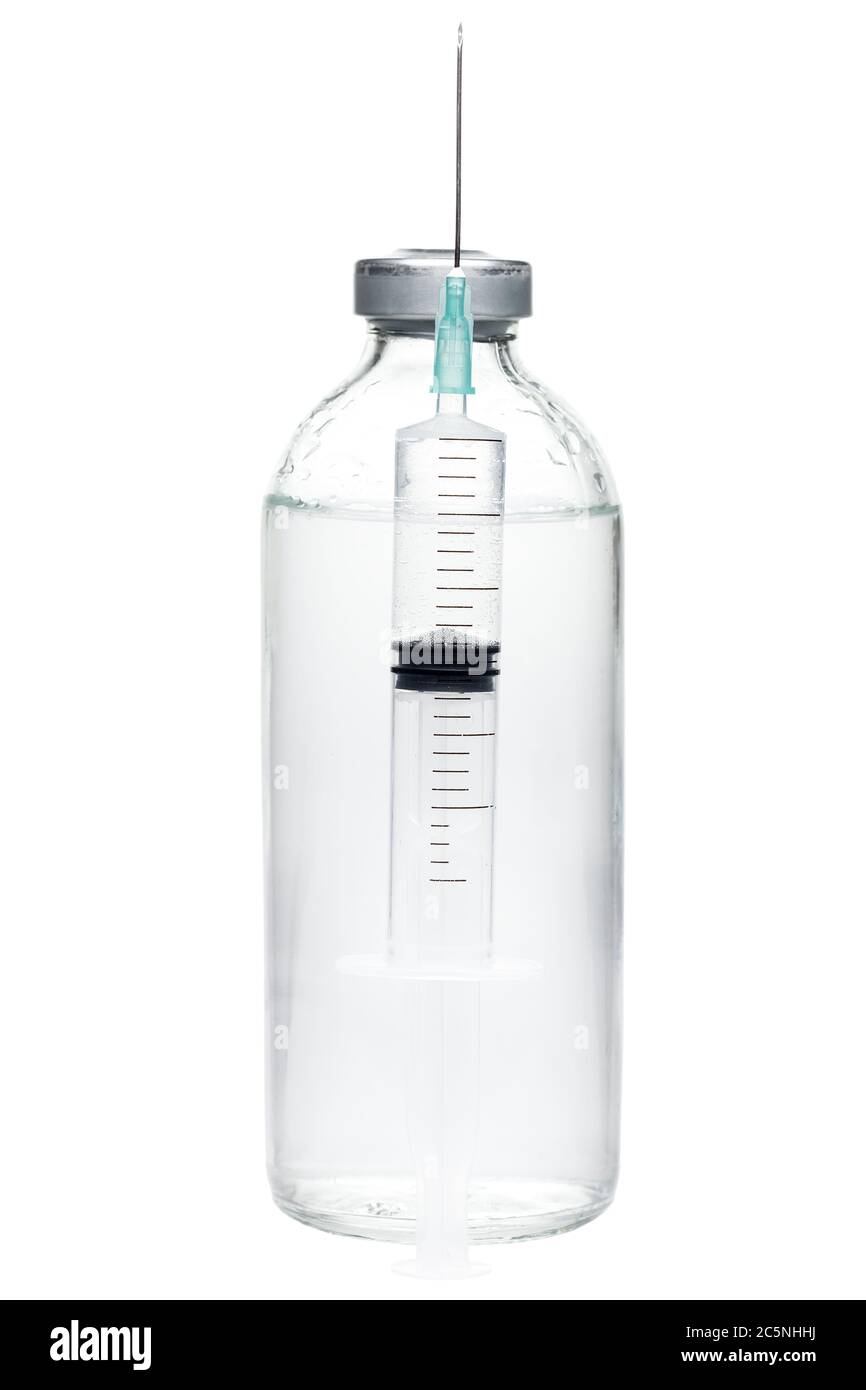 Preparation for injection Cut Out Stock Images & Pictures - Alamy