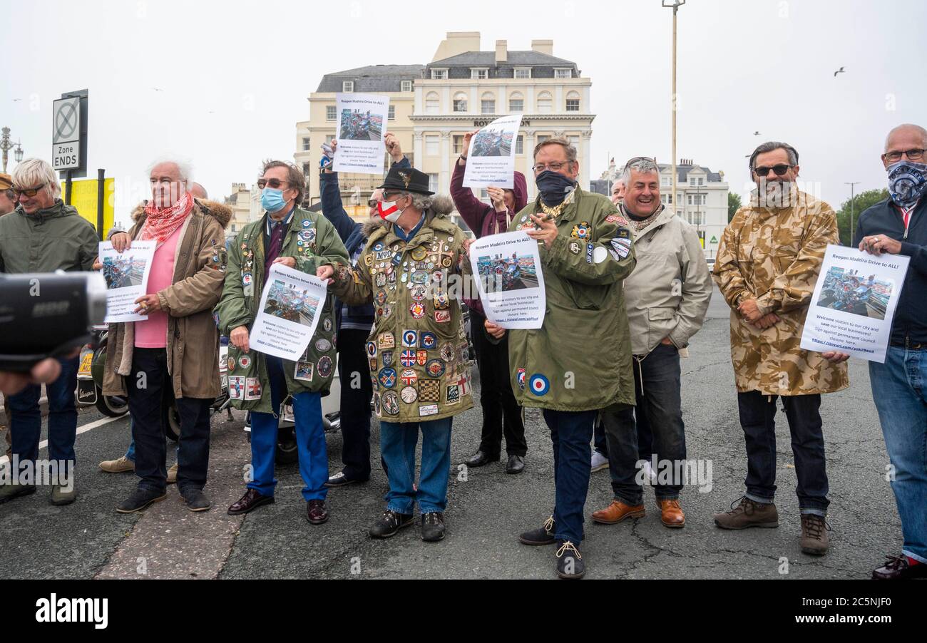 Brighton mods protests hi-res stock photography and images - Alamy