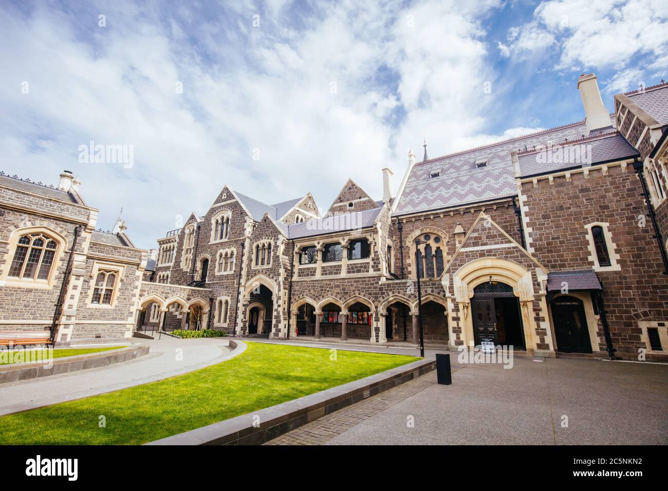 Arts centre christchurch new zealand hi-res stock photography and ...