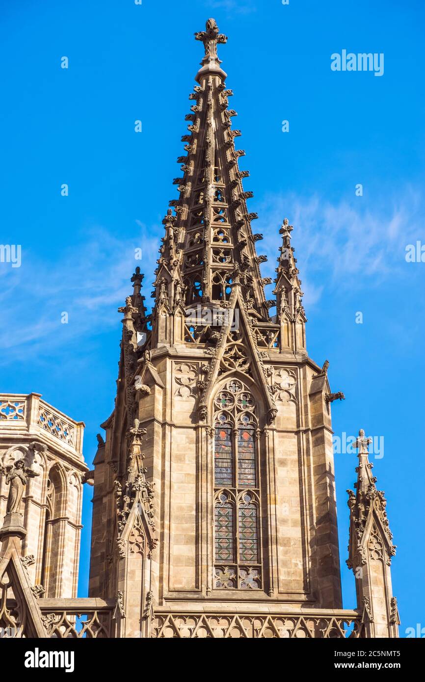 Cathedral of the Holy Cross and Saint Eulalia, patron saint of ...