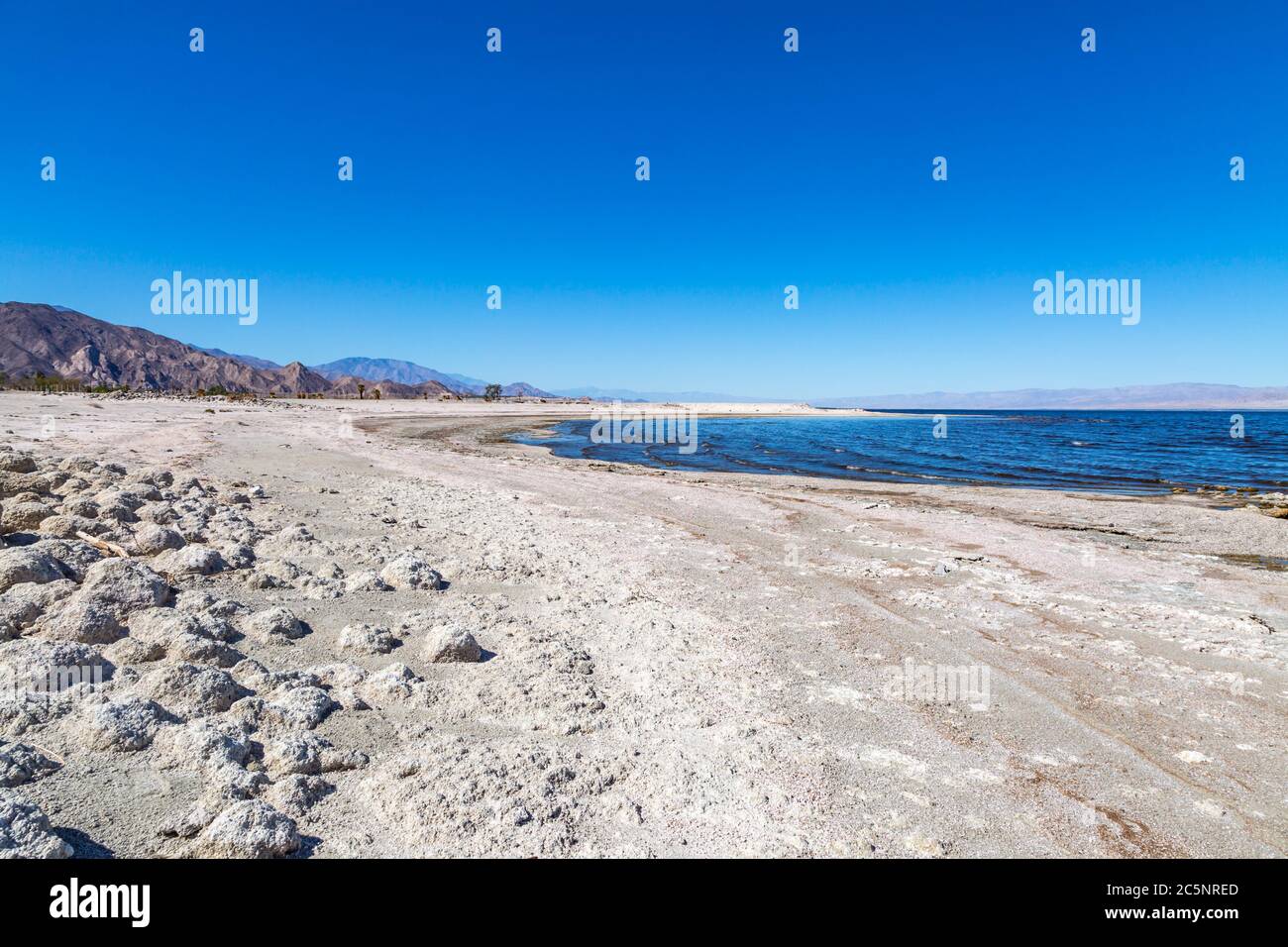 A view from Salton Sea Beach, in California Stock Photo - Alamy