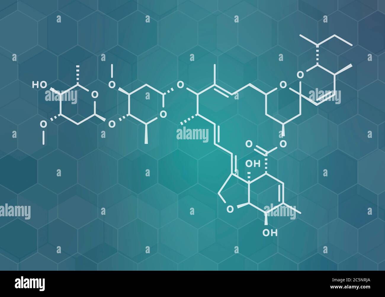 Abamectin insecticide molecule hi-res stock photography and images - Alamy