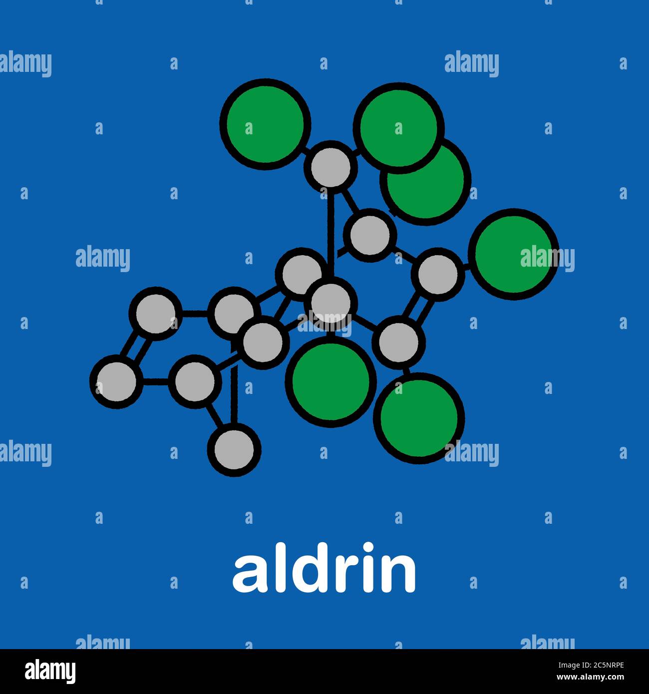 Aldrin banned pesticide. Once widely used as insecticide, known as a ...