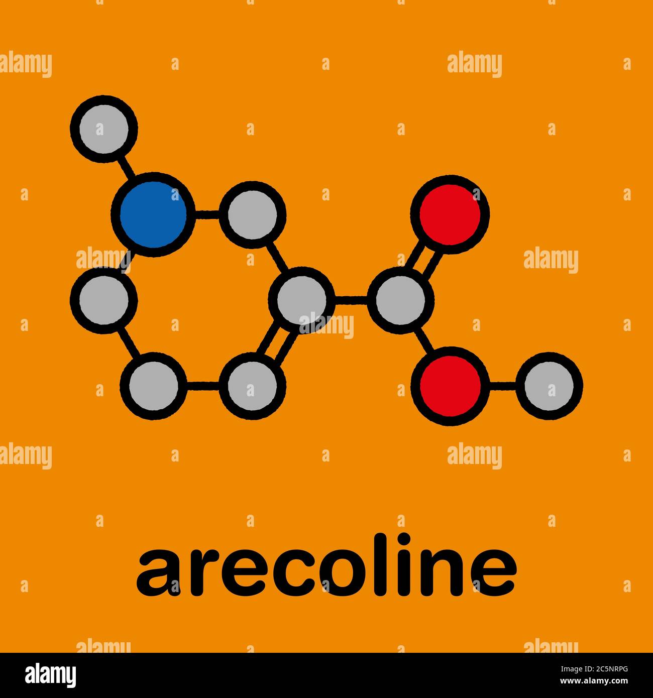 Arecoline areca nut stimulant compound hi-res stock photography and ...