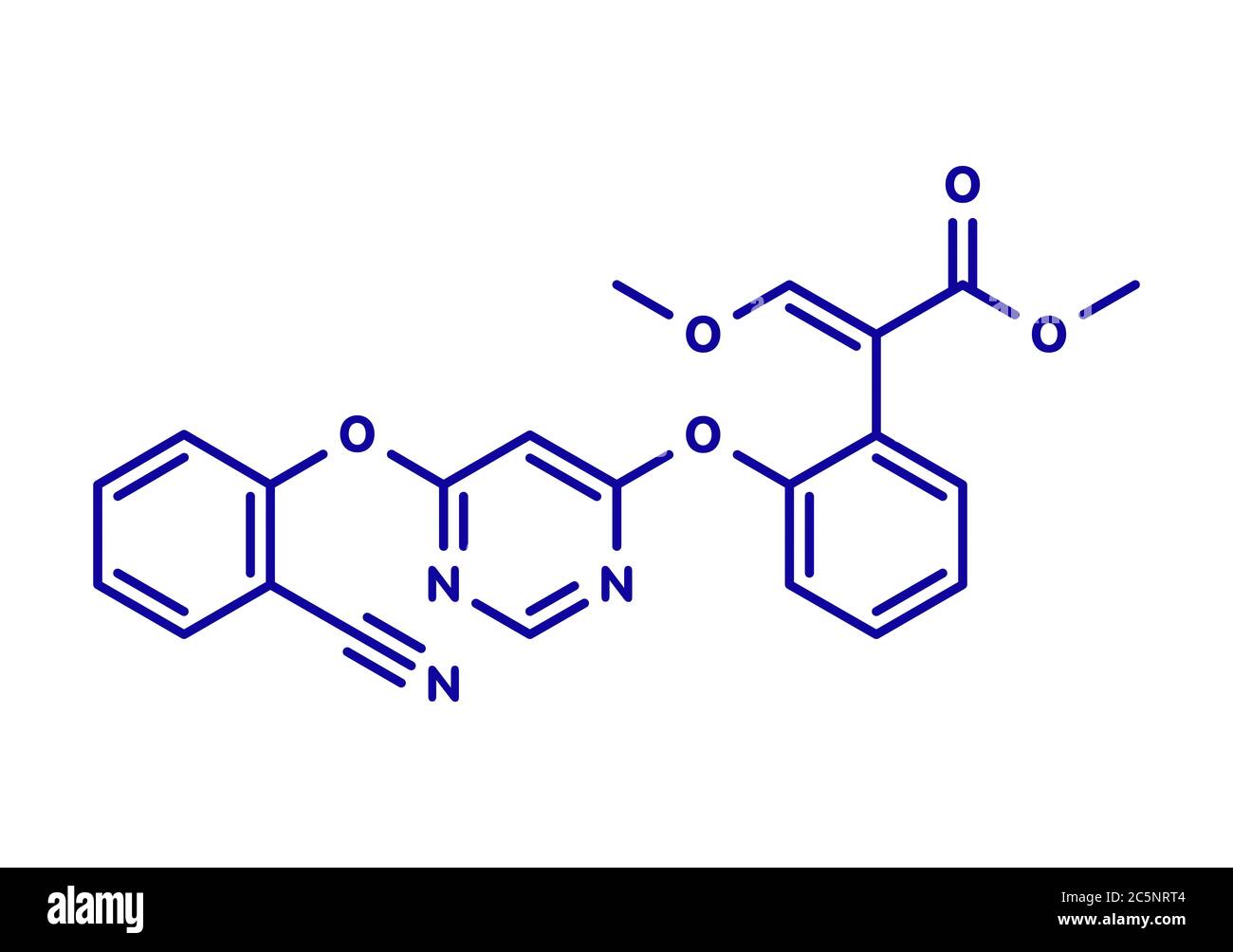 Azoxystrobin fungicide molecule hi-res stock photography and images - Alamy