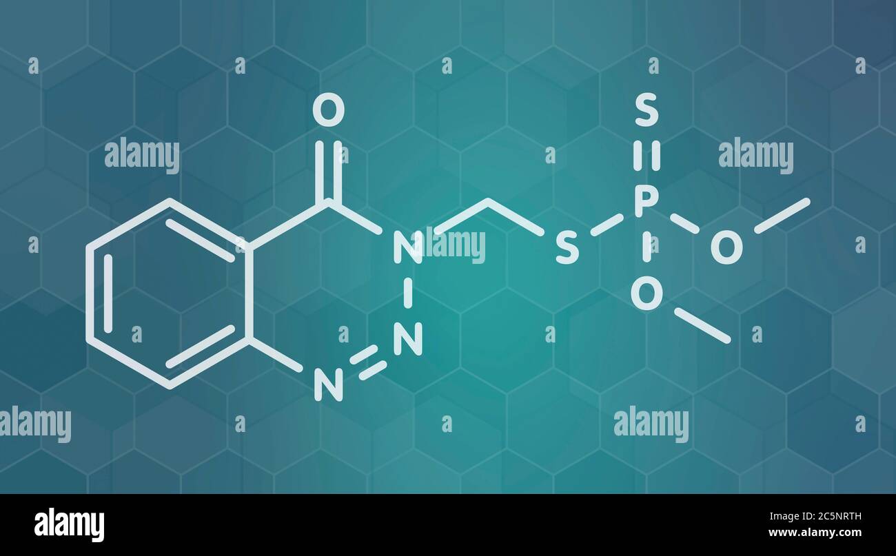 Azinphos-methyl organophosphate insecticide. Acts as neurotoxin through ...