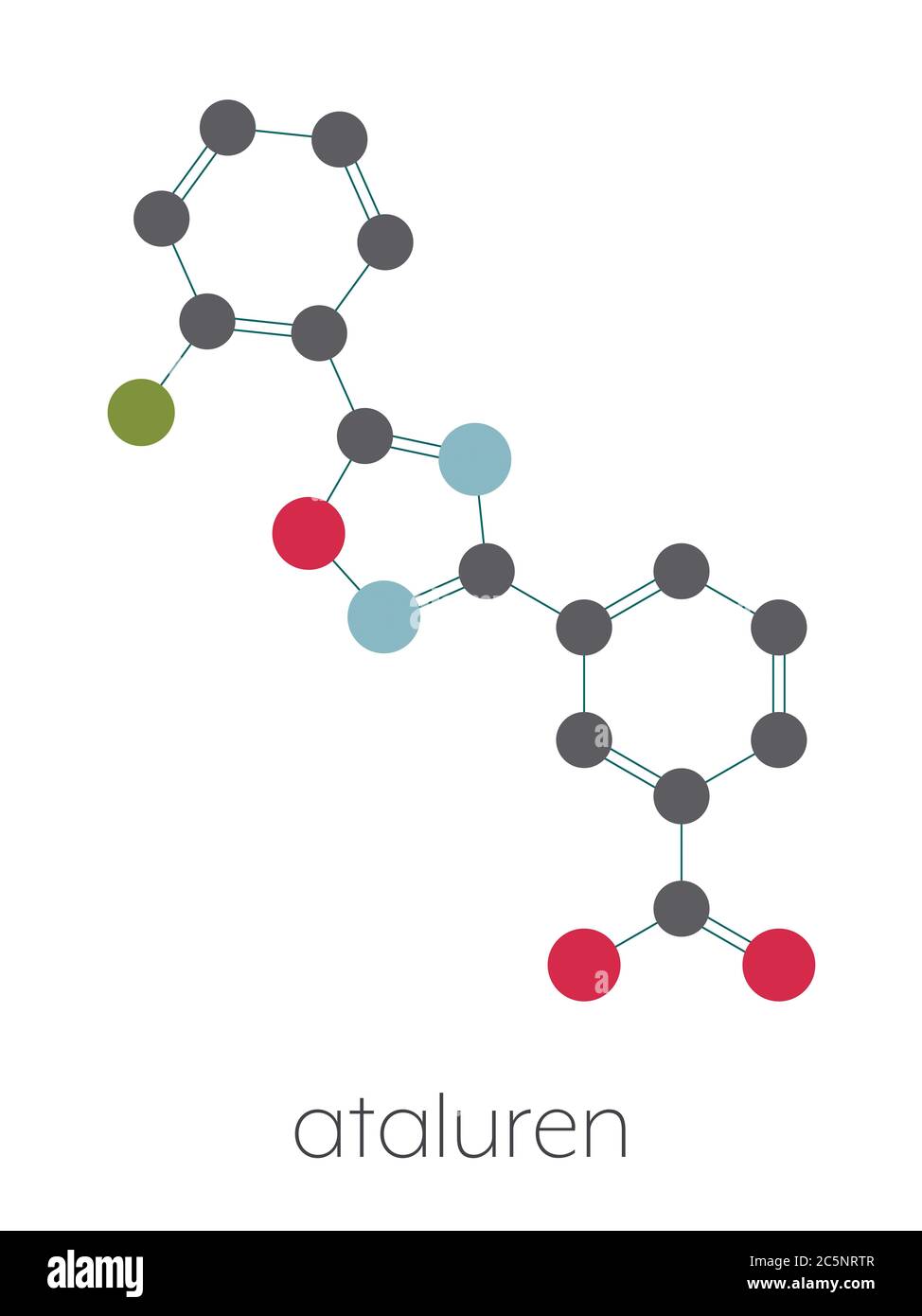 Ataluren genetic disorder drug. Used in treatment of cystic fibrosis ...