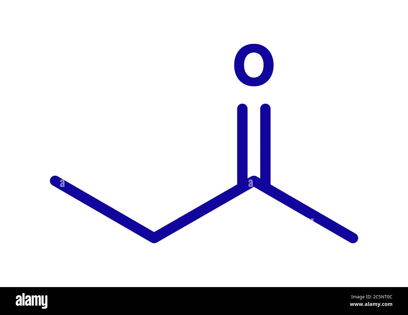 Butanone (methyl ethyl ketone, MEK) industrial solvent, chemical ...