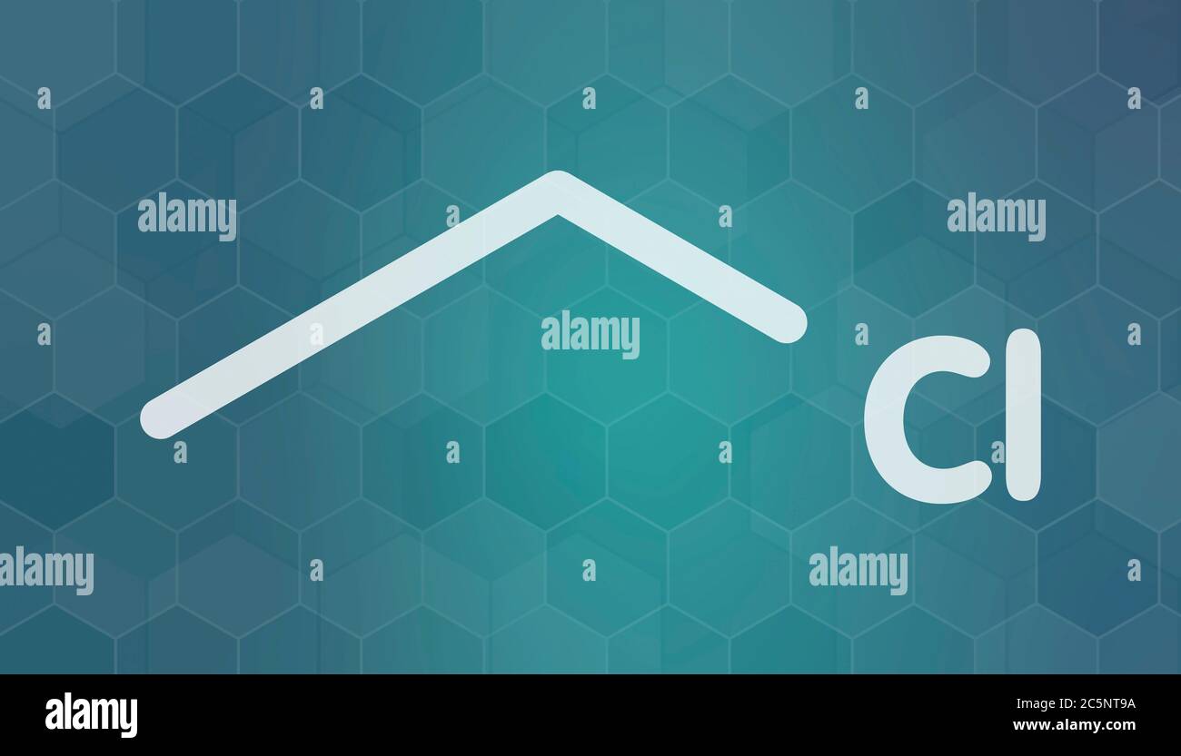 Chloroethane local anaesthetic molecule hi-res stock photography and ...