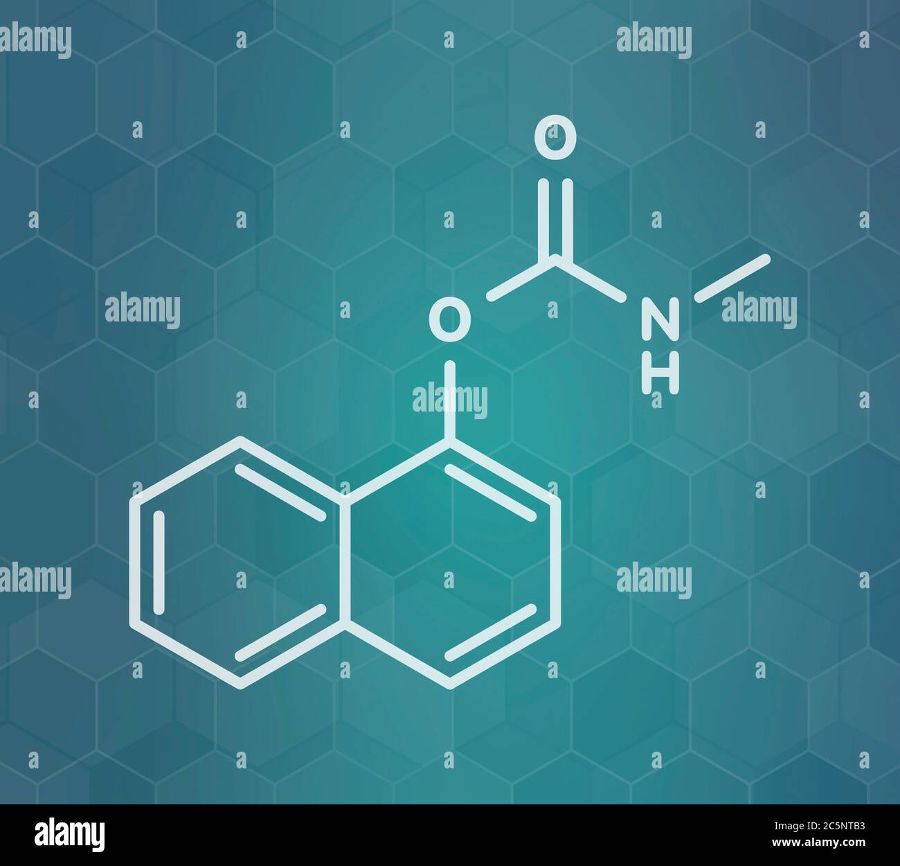 Carbaryl insecticide molecule hi-res stock photography and images - Alamy