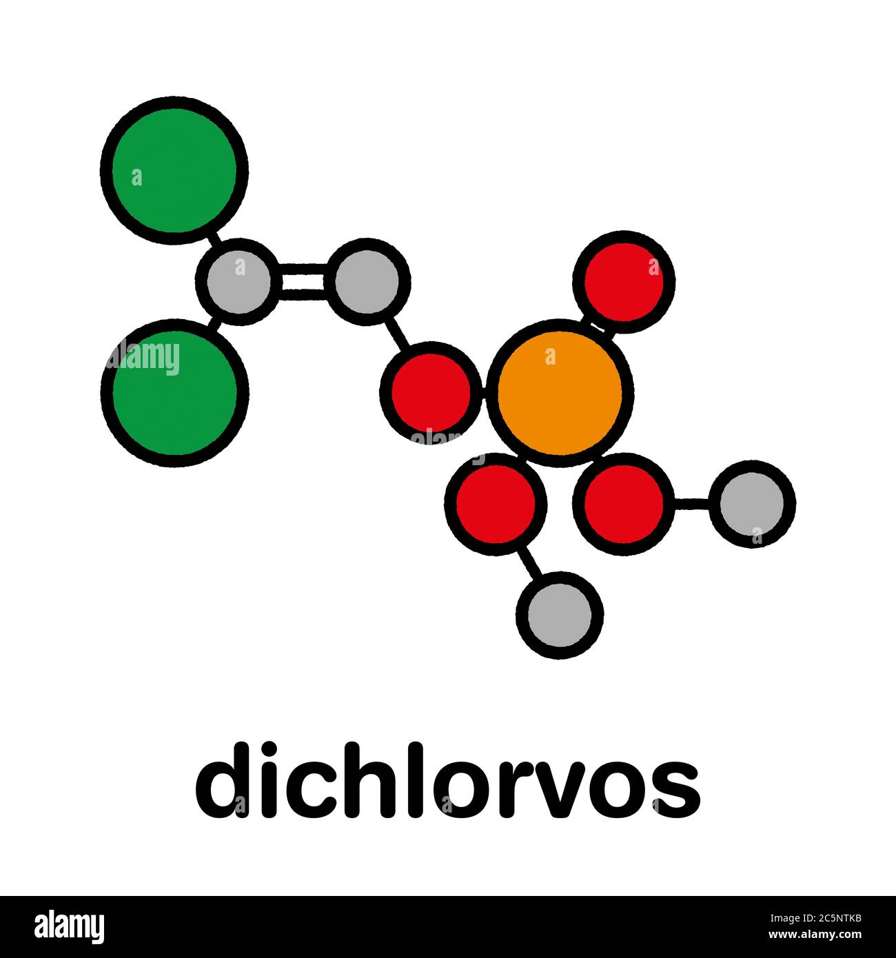 Dichlorvos insecticide molecule hi-res stock photography and images - Alamy