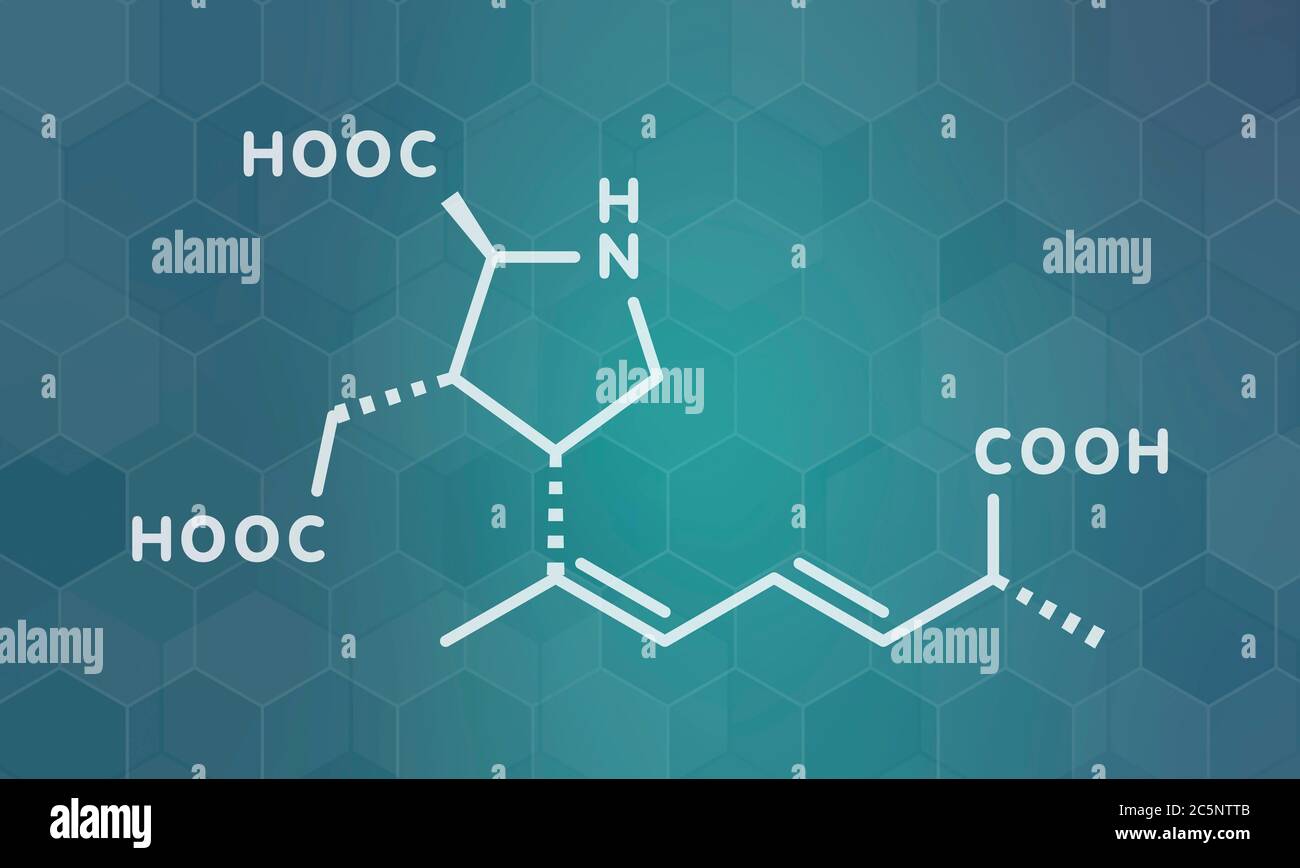 Domoic acid algae poison molecule. Responsible for amnesic shellfish ...