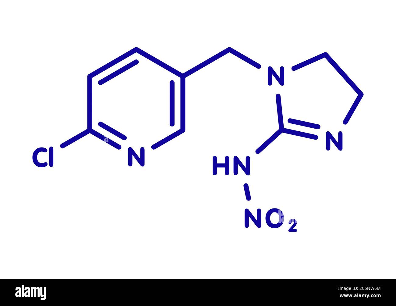 Imidacloprid neonicotinoid insecticide. Insect neurotoxin that may ...