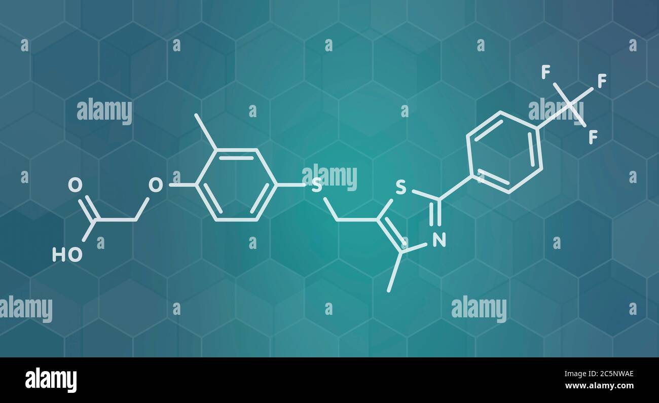 GW501516 (endurobol) performance enhancing drug molecule (illegal ...