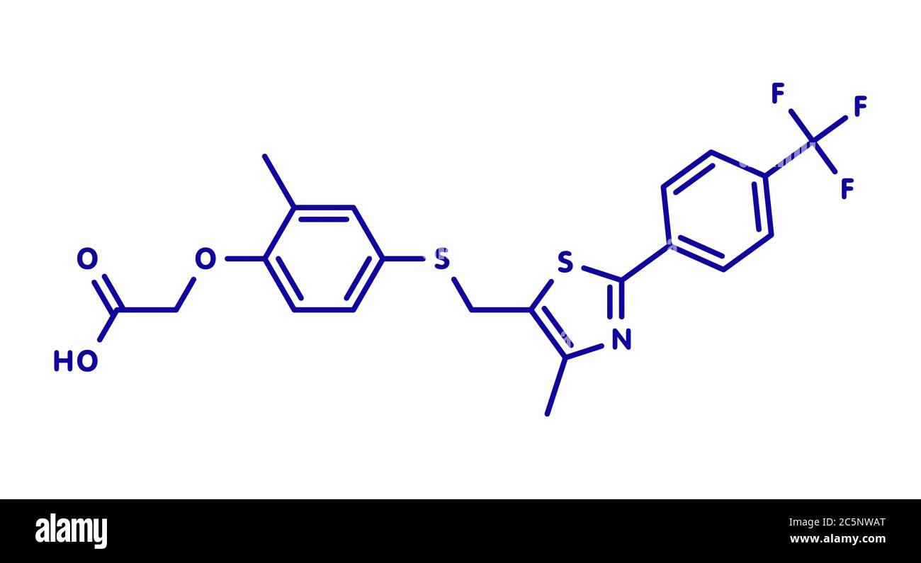 GW501516 (endurobol) performance enhancing drug molecule (illegal ...