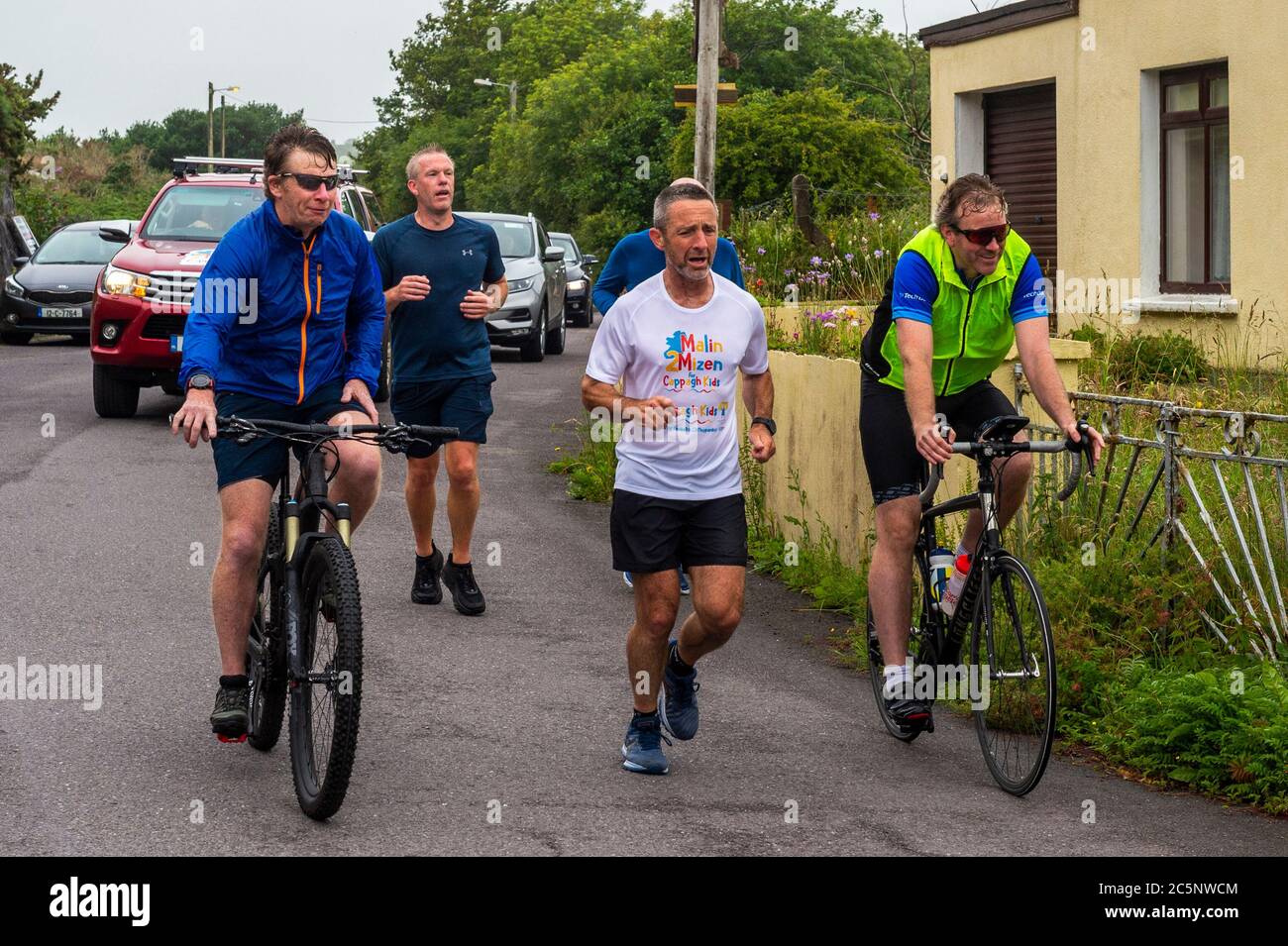 West Cork, Ireland. 4th July, 2020. Barry Sheehan, who lives in Cork ...