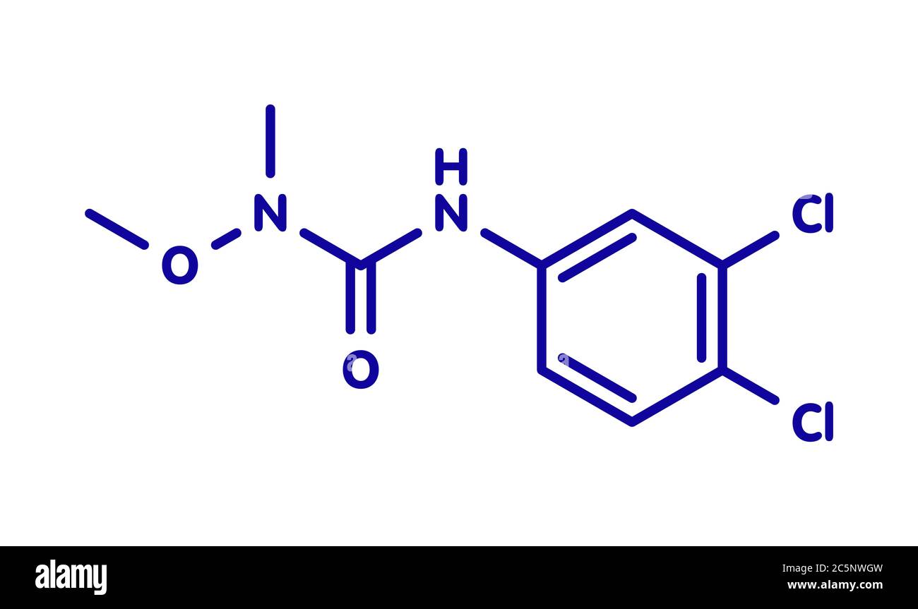 Linuron herbicide molecule hi-res stock photography and images - Alamy