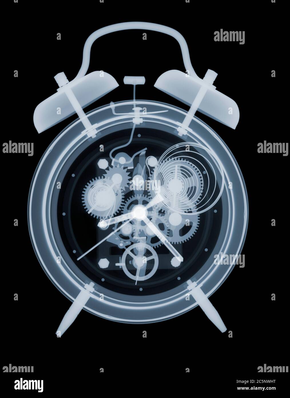 Alarm Clock, X-ray Stock Photo - Alamy