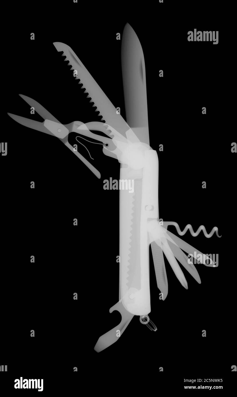 X ray knife Black and White Stock Photos & Images - Alamy
