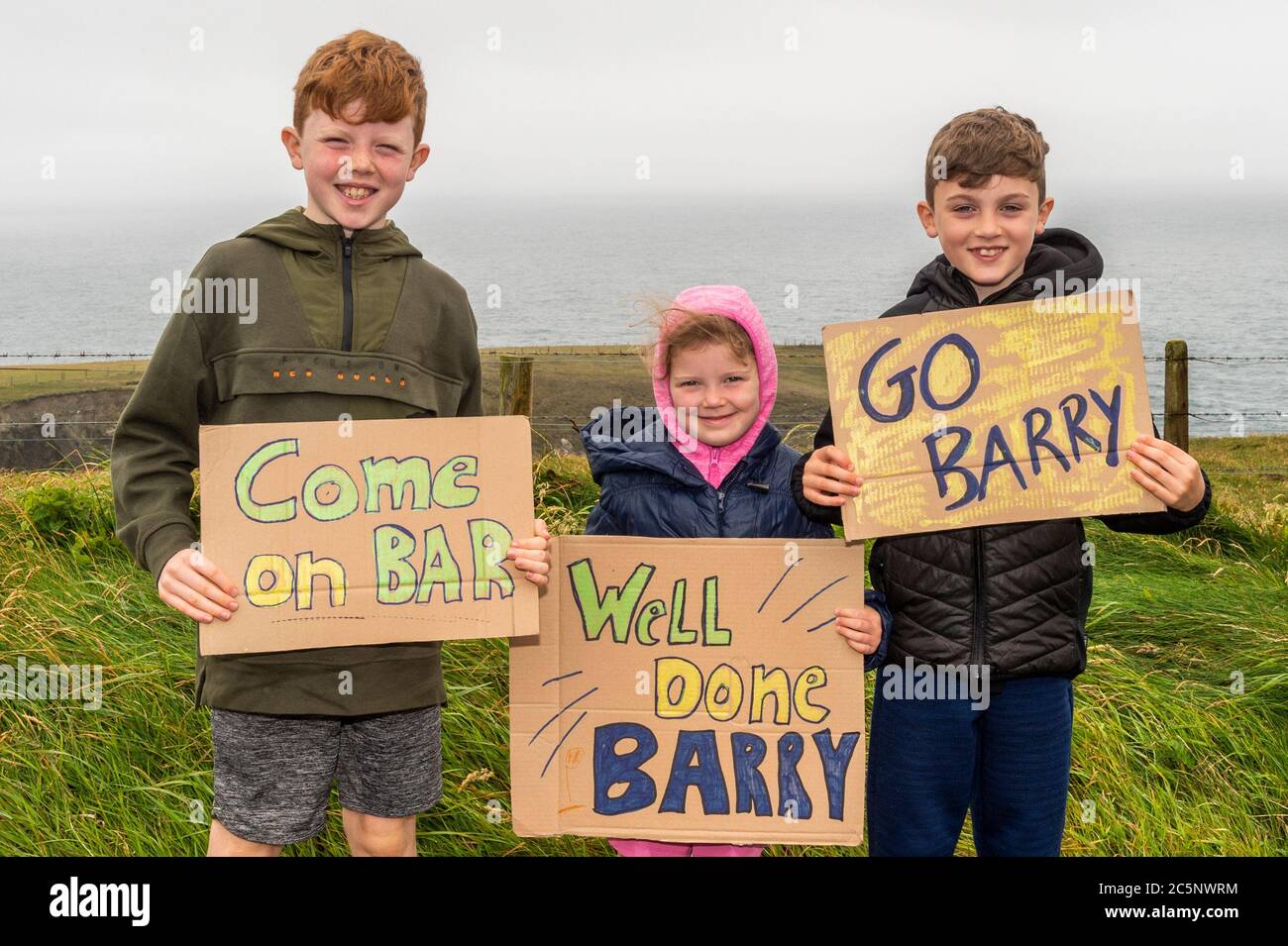 West Cork, Ireland. 4th July, 2020. Barry Sheehan, who lives in Cork ...