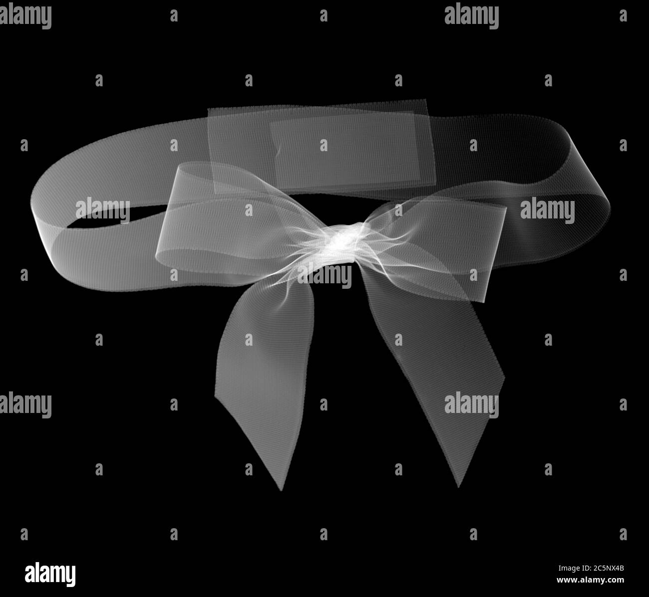 Black bow ribbon Black and White Stock Photos & Images - Alamy