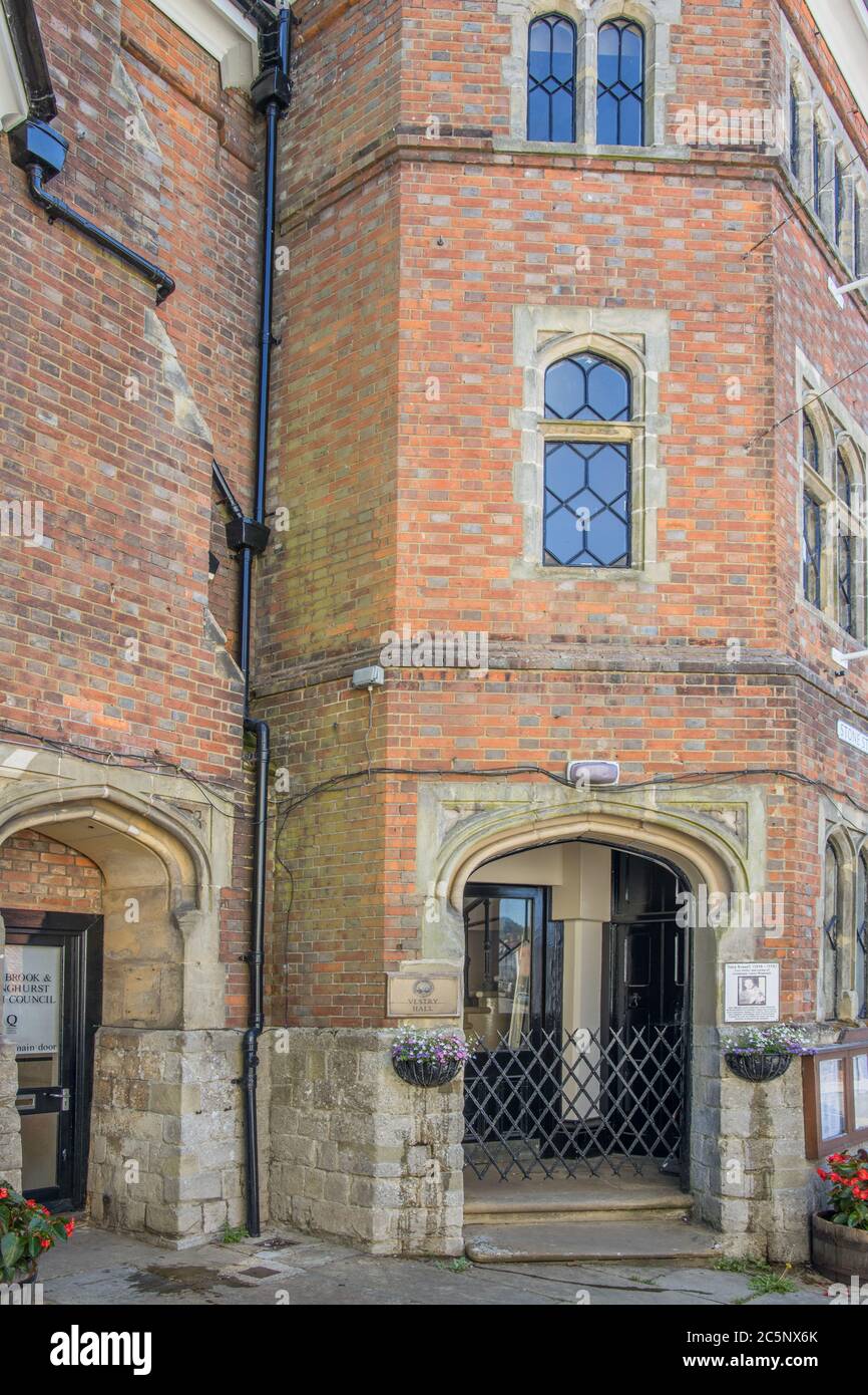 the ancient vestry hall in cranbrook kent Stock Photo - Alamy