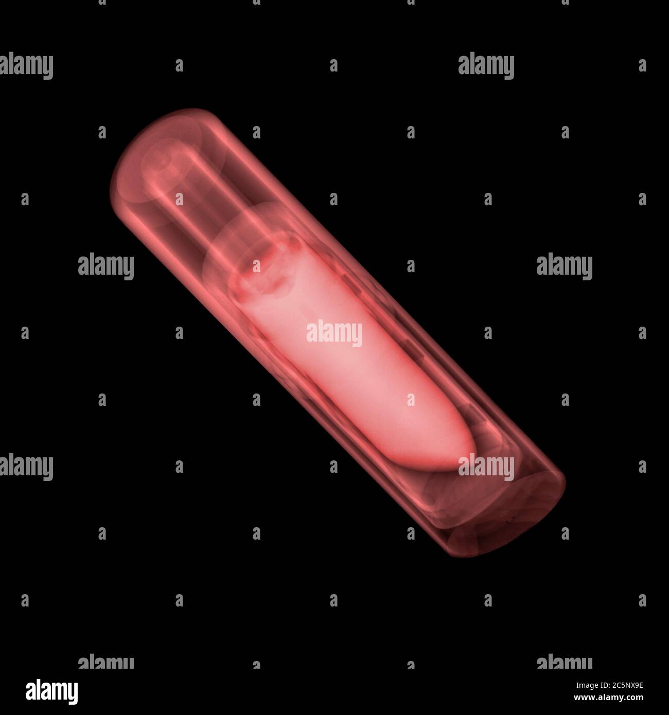 Lipstick, coloured X-ray Stock Photo - Alamy
