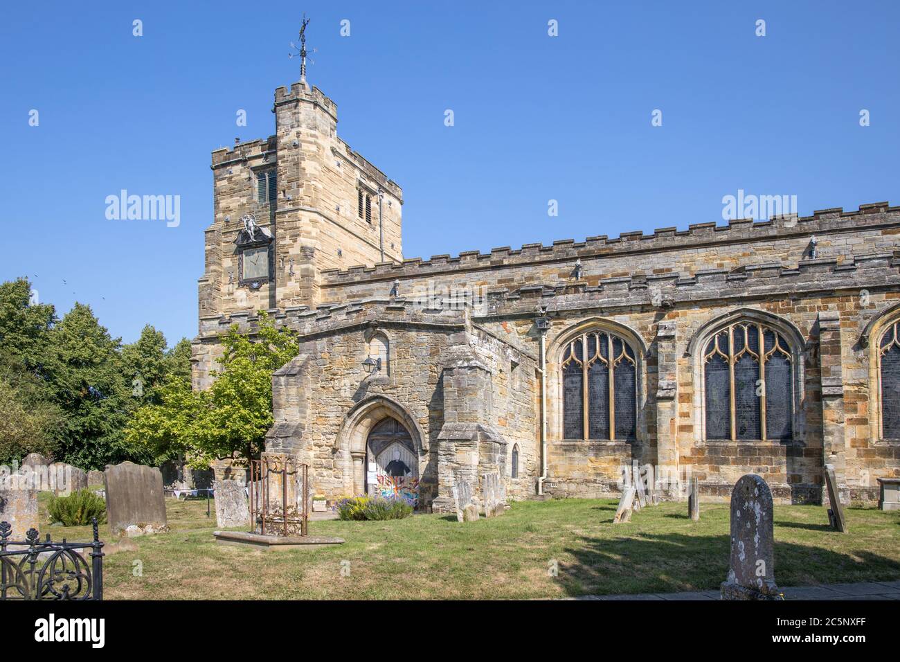 st dunstans parish church in cranbrook kent Stock Photo - Alamy