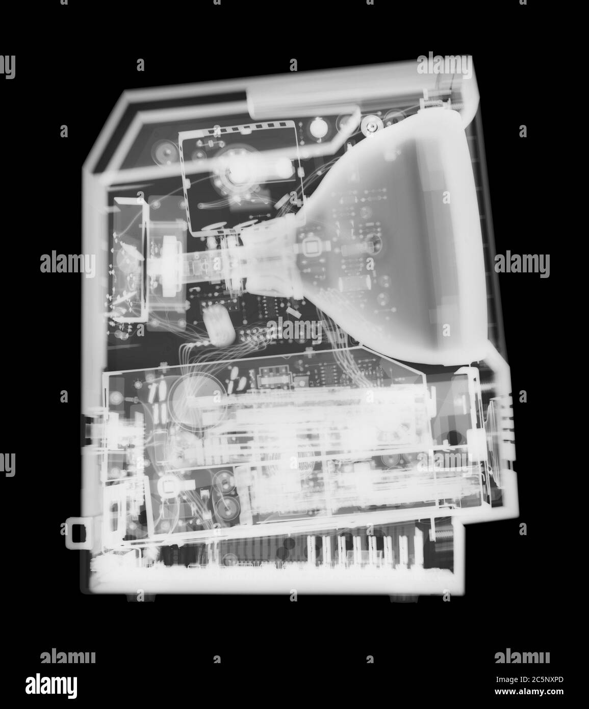 Vintage mac computer, X-ray Stock Photo - Alamy
