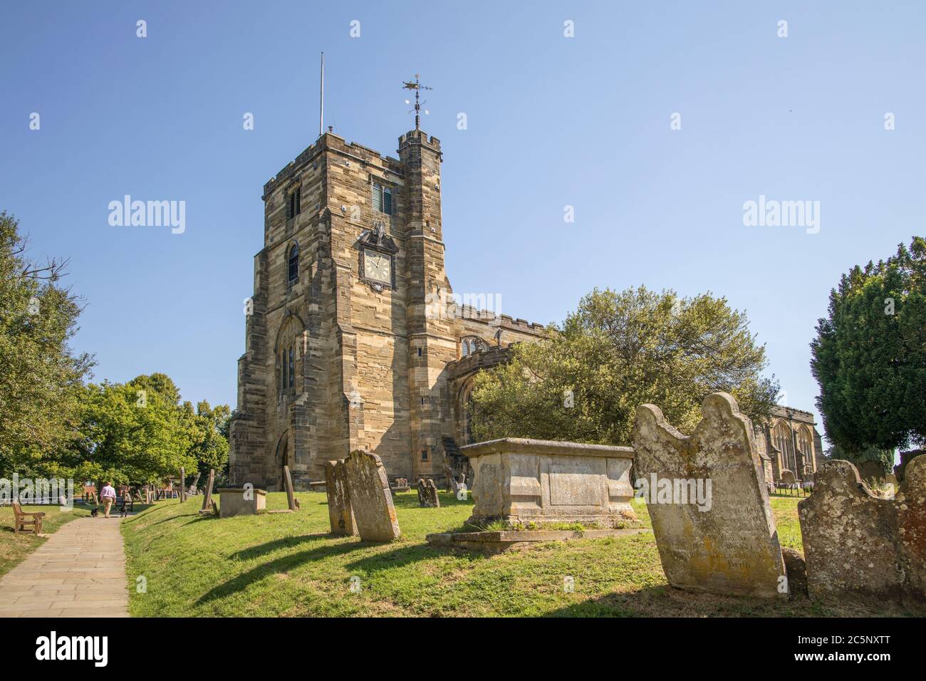 St dunstan’s church cranbrook hi-res stock photography and images - Alamy