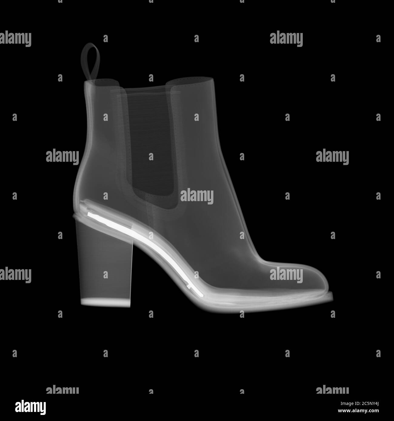Ankle boot, X-ray Stock Photo - Alamy