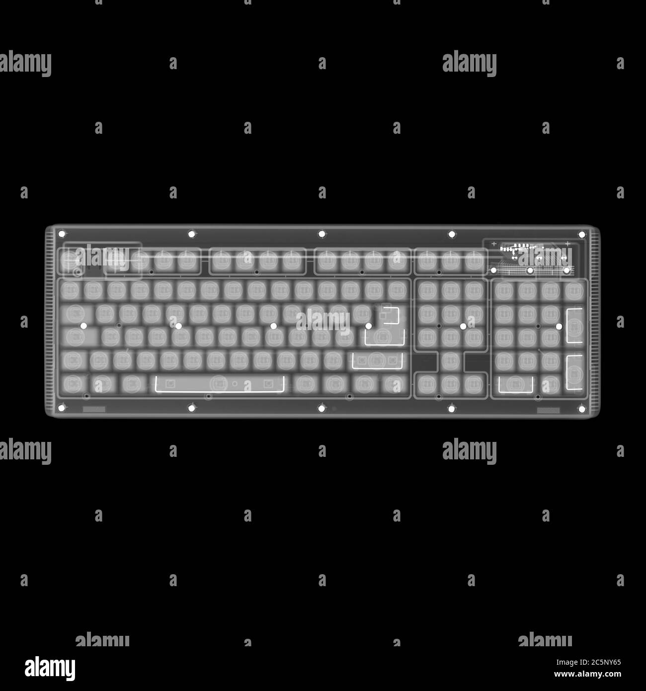 Computer Keyboard Internal Parts