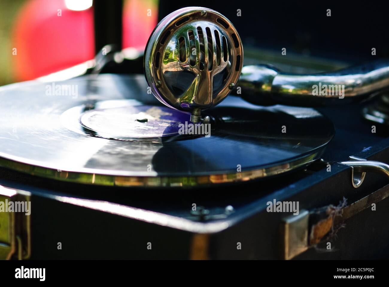 Old phonograph device recording hi-res stock photography and images - Alamy