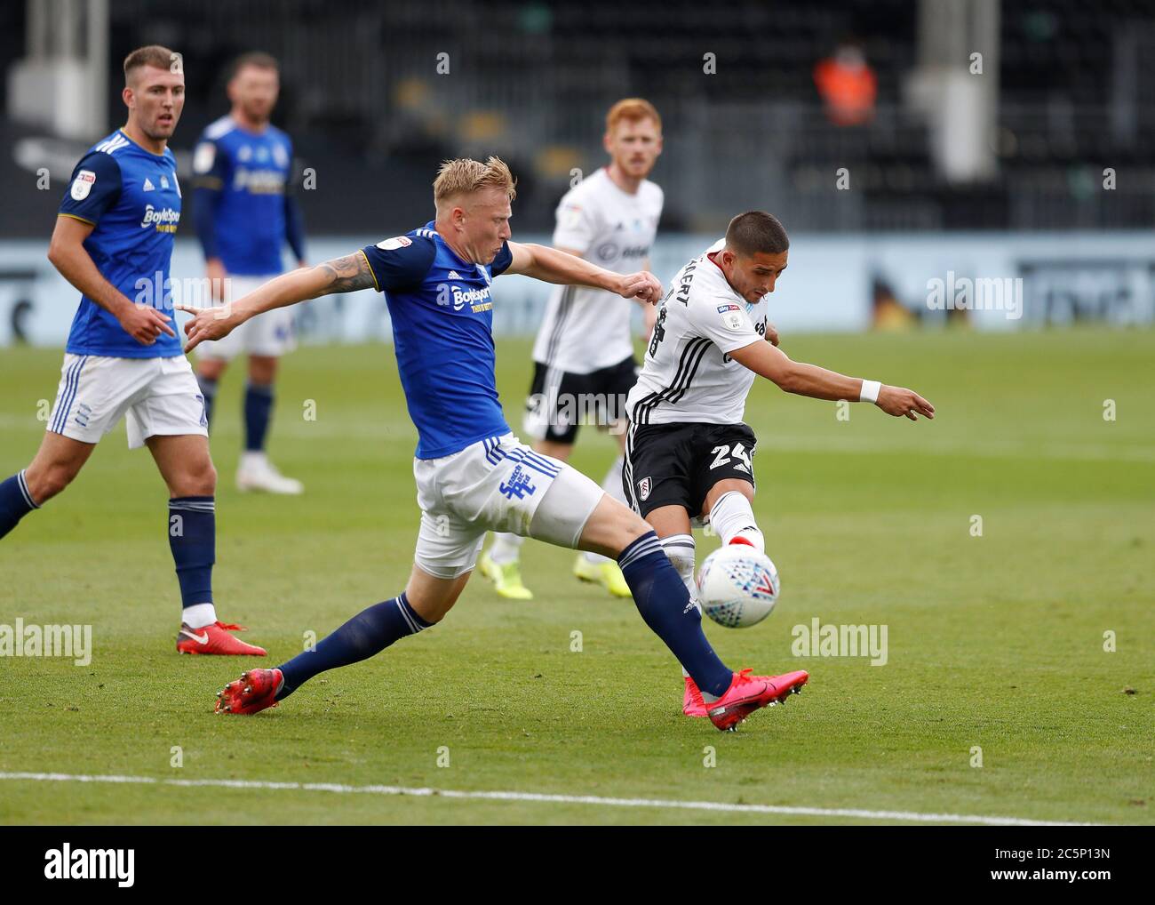 Craven Cottage, London, UK. 4th July, 2020. English Championship ...