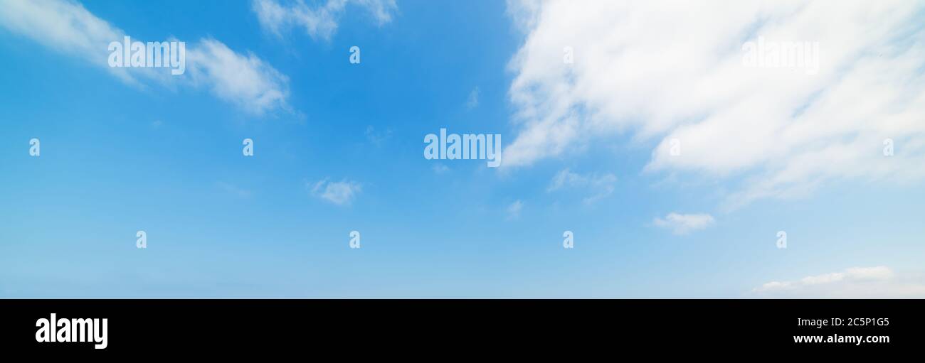 Soft clouds and blue sky Stock Photo - Alamy
